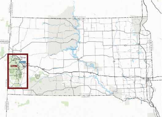 South Dakota U.S. Highway 385 Construction - Pennington-Lawrence County ...